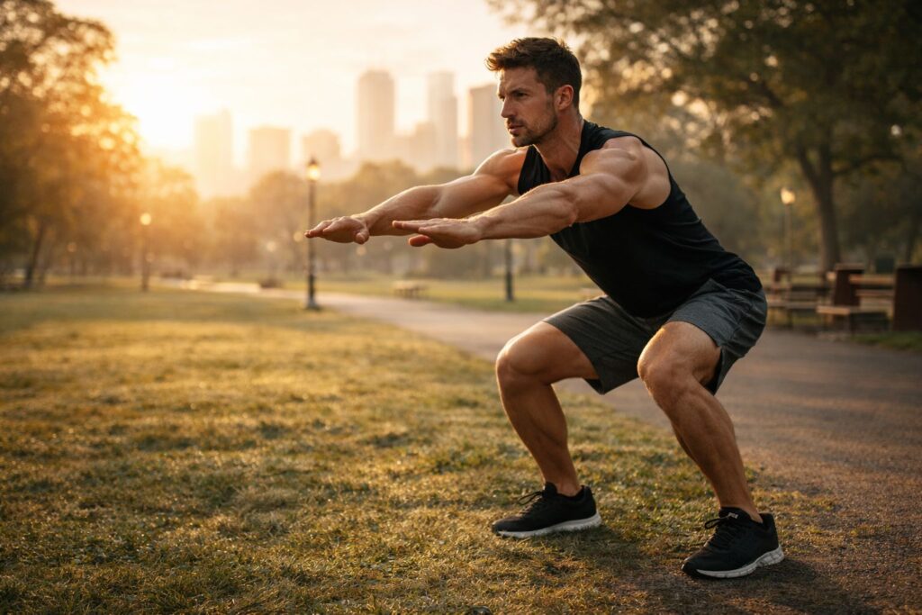 30-Minute Full Body Bodyweight Workout (No Equipment) - Fitness Streets